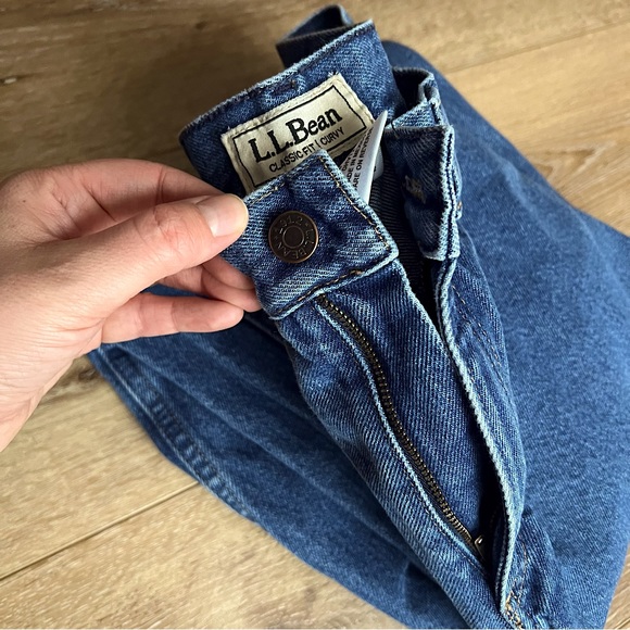 L.L. Bean | Jeans | Ll Bean Vintage Style Womens Classic Fit Curvy Jean ...